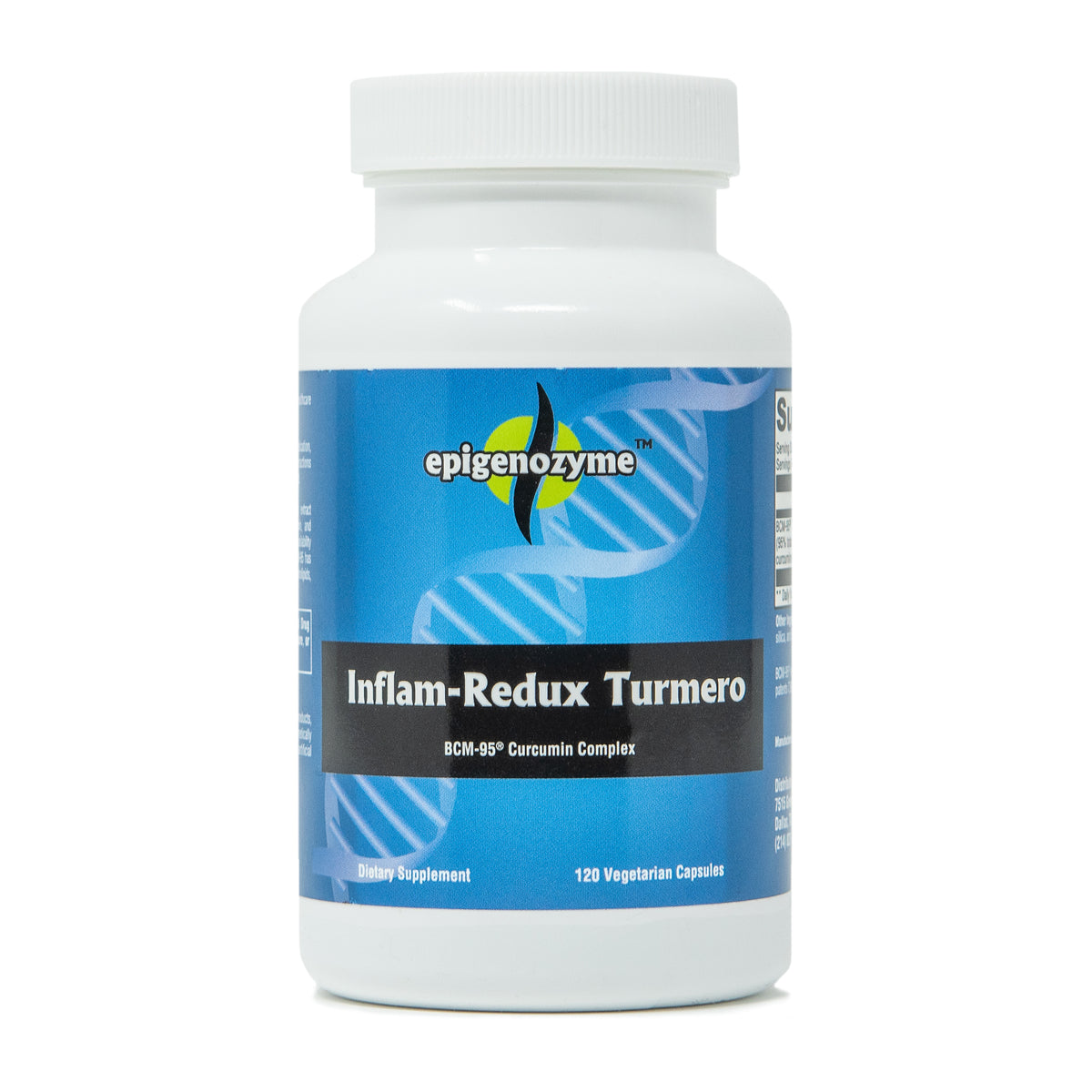 Epigenozyme Inflam-Redux Turmero (120 tab) – Dallas Chiropractic ...