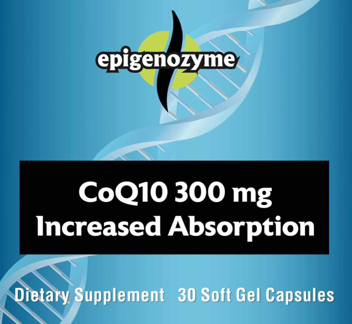 CoQ10 300 mg Enhanced Absorption – EpigenozymeNutrition